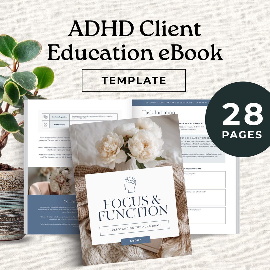 ADHD Client Education Ebook, Executive Function and Emotional ...