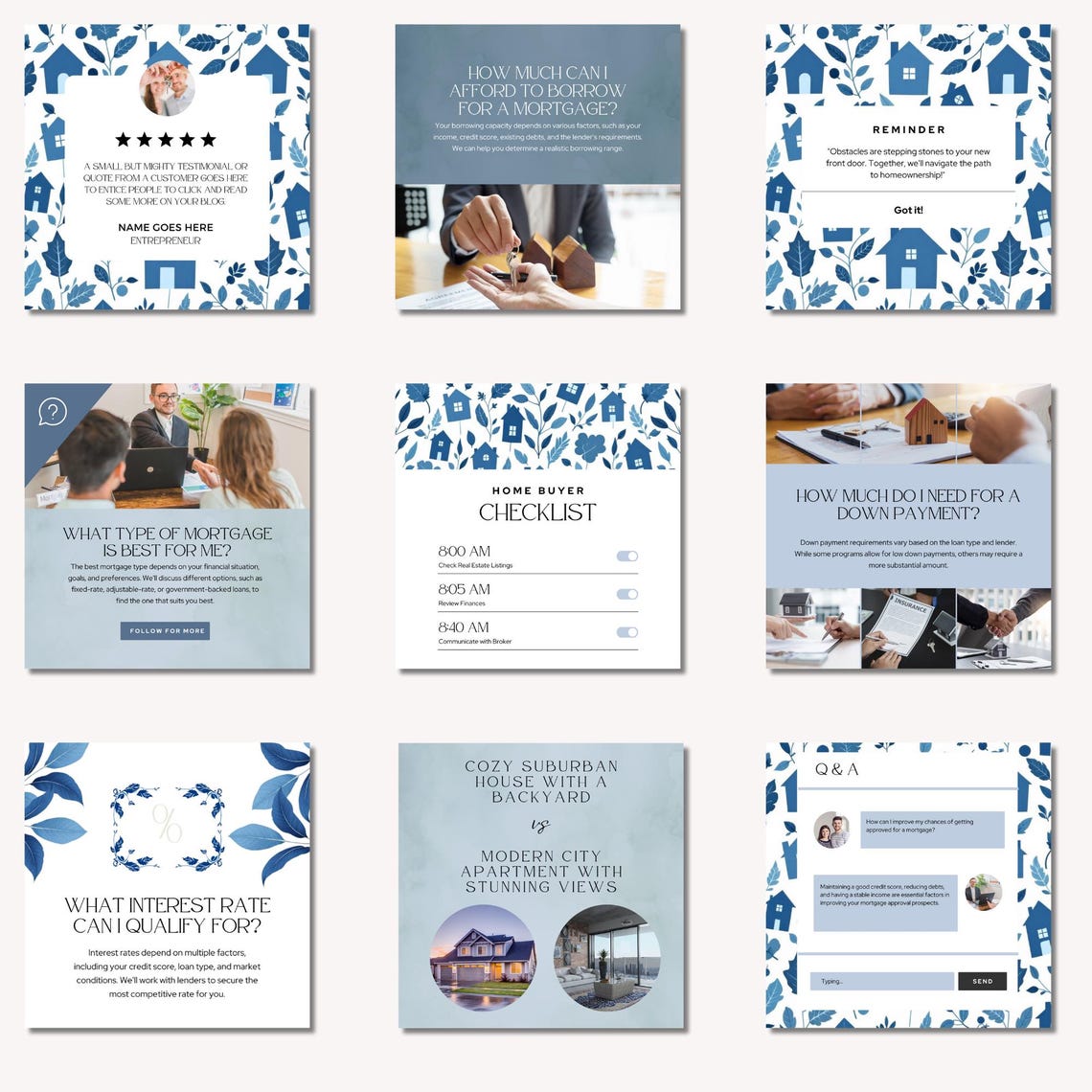 Mortgage Broker Post, Social Media Kit, Loan Officer Marketing Kit ...
