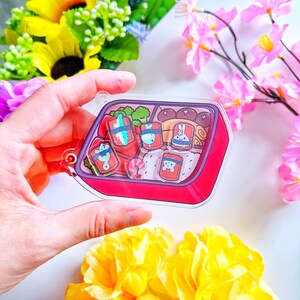 Bento Box (refillable) Shaker Keychain With Blind Bag | Refillable ...