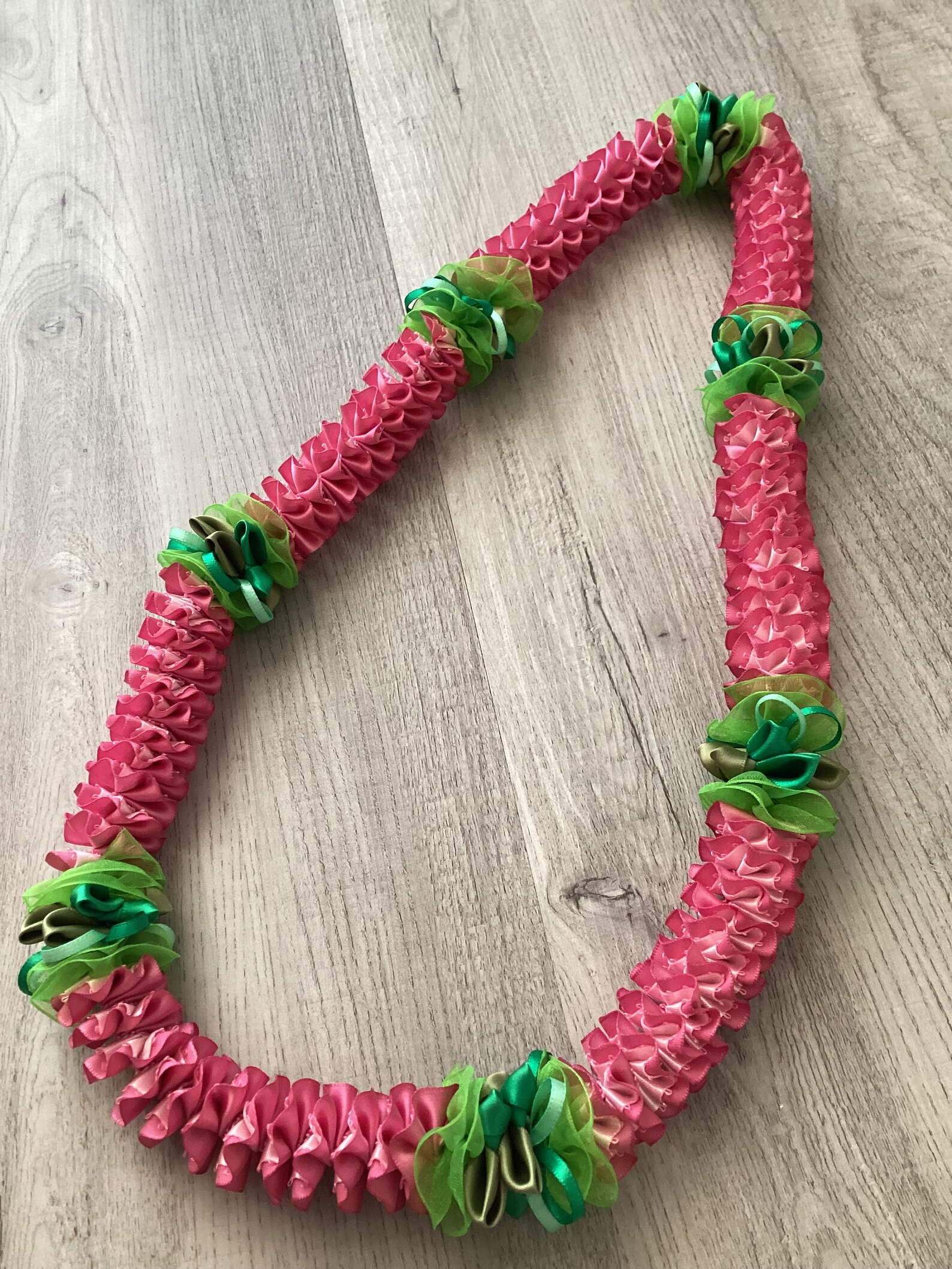 Ribbon Lei, Handmade, Celebration, Birthday, Wedding, Graduation - Etsy