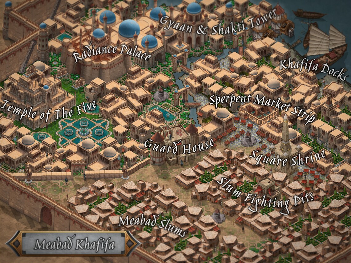 Custom D&D and Fantasy World Map - Etsy