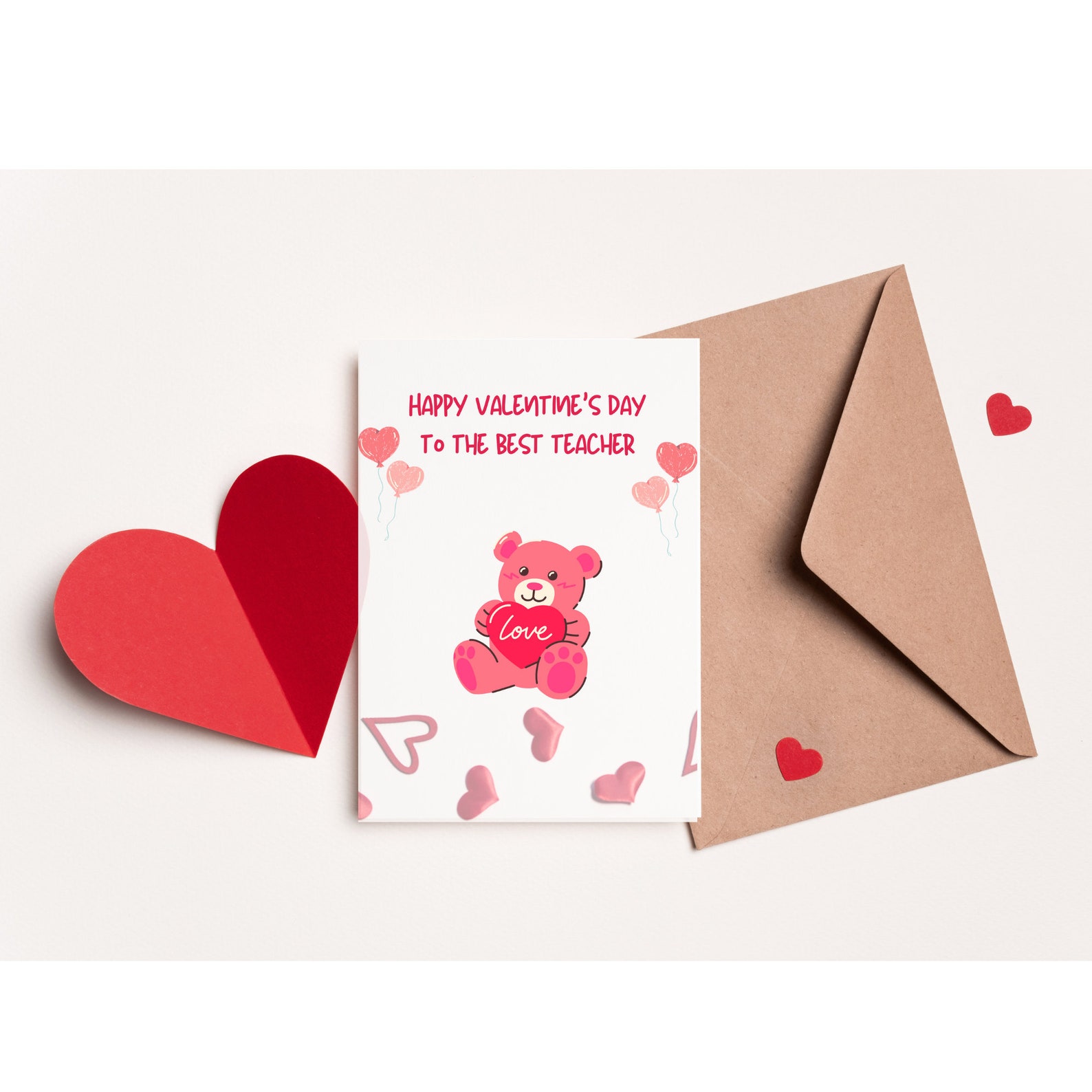 Printable Valentine Card Editable Valentines Day Card Canva Template ...