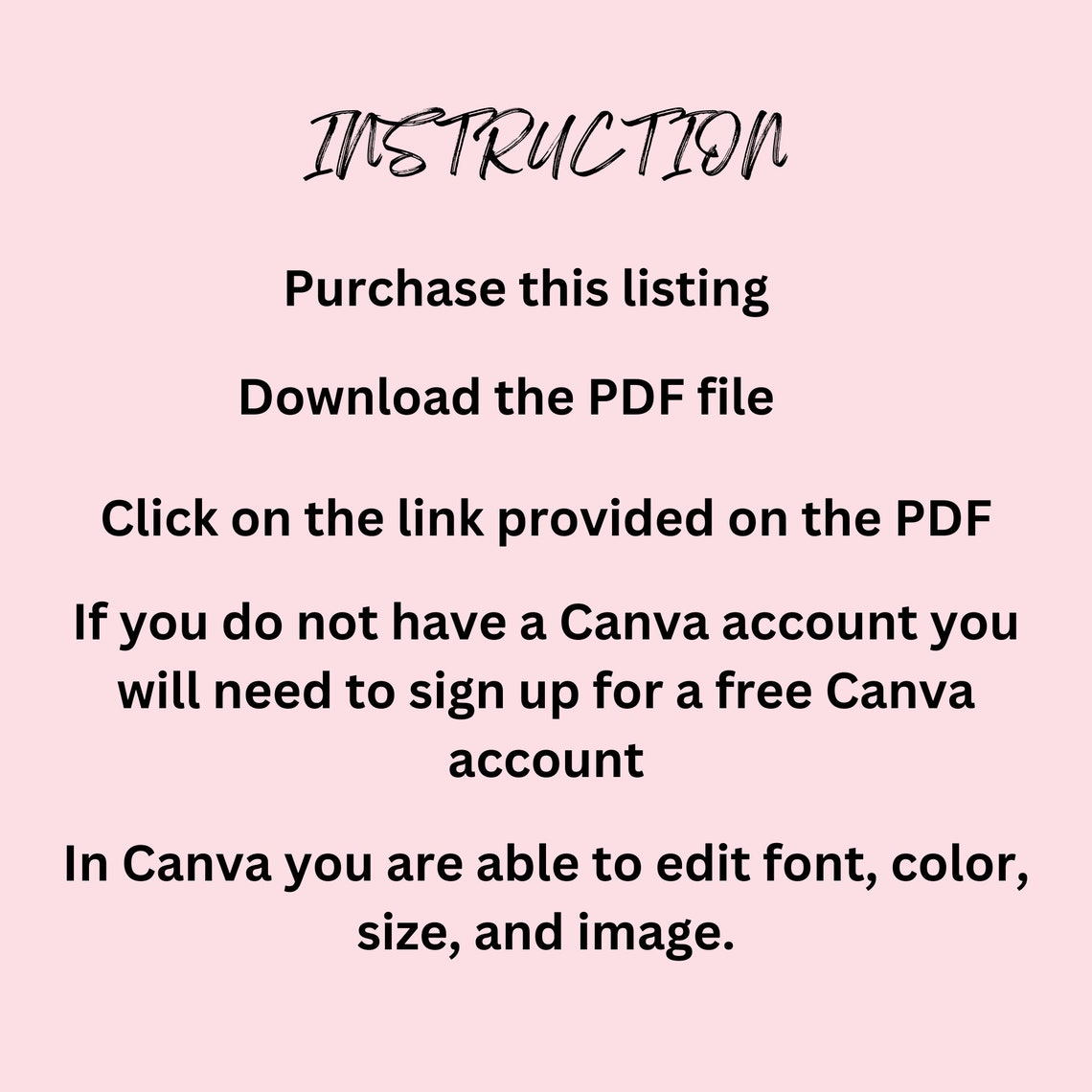 Printable Valentine Card Editable Valentines Day Card Canva Template ...