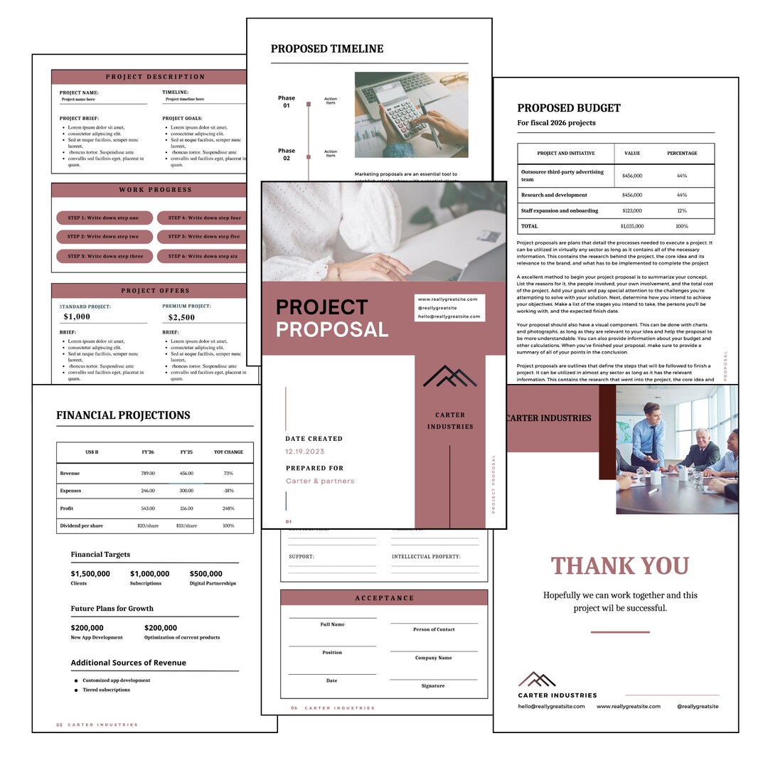 Project Proposal Template Canva Template Client Proposal Template ...