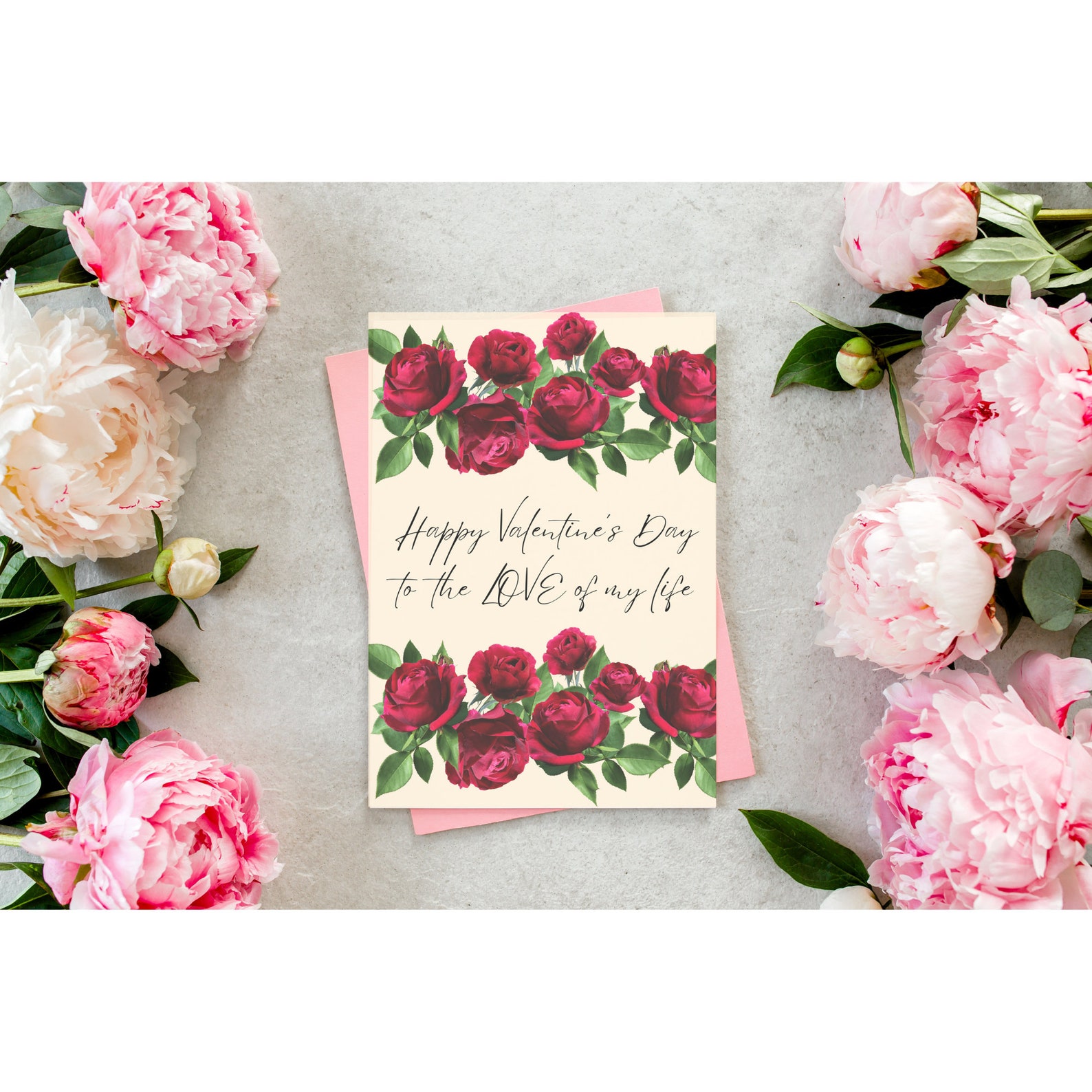 Printable Valentine Card Editable Valentines Day Card Canva Template ...