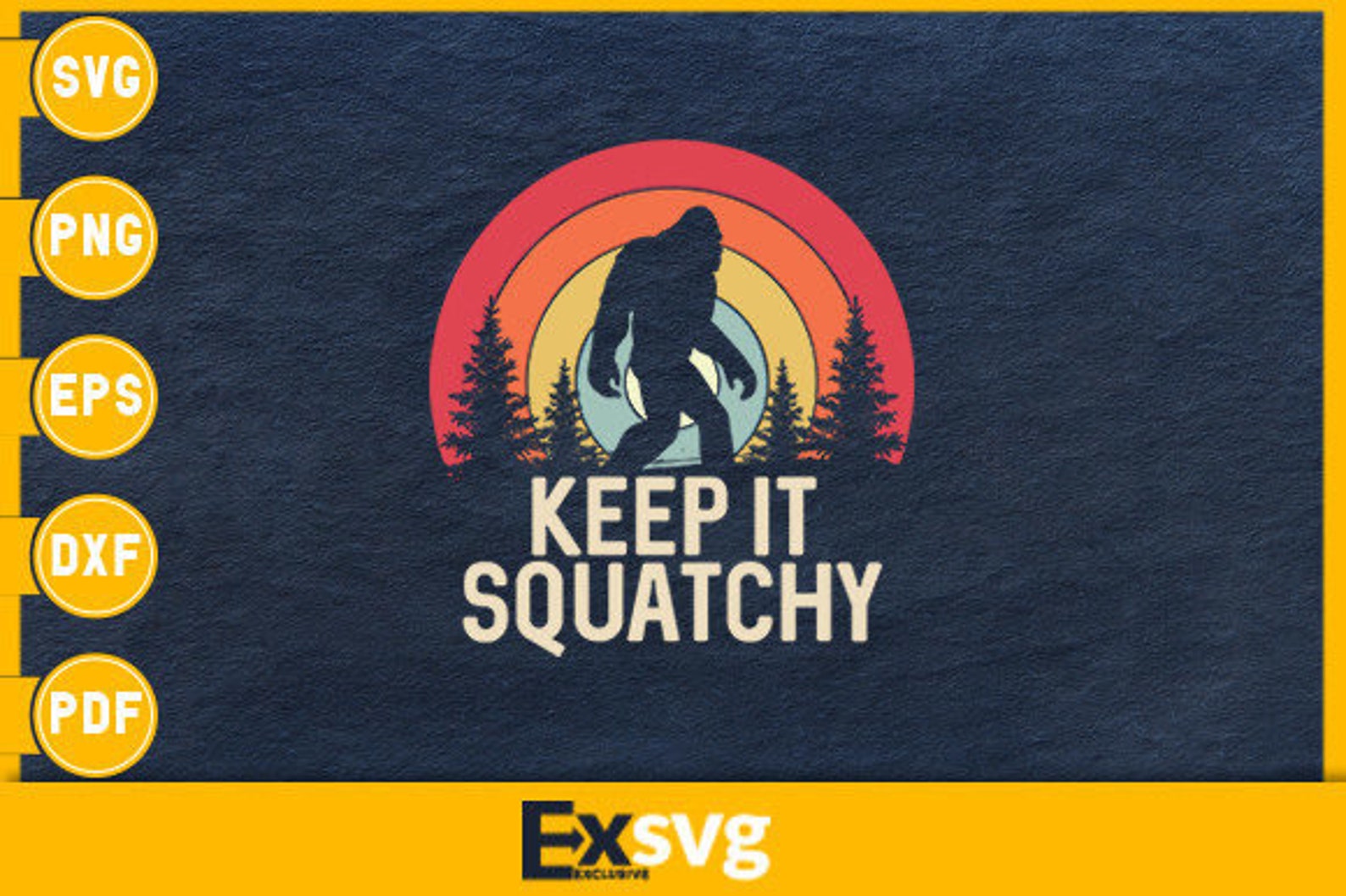 Bigfoot T-shirt Designs Bundle, Bigfoot T-shirt Designs, Bigfoot T ...
