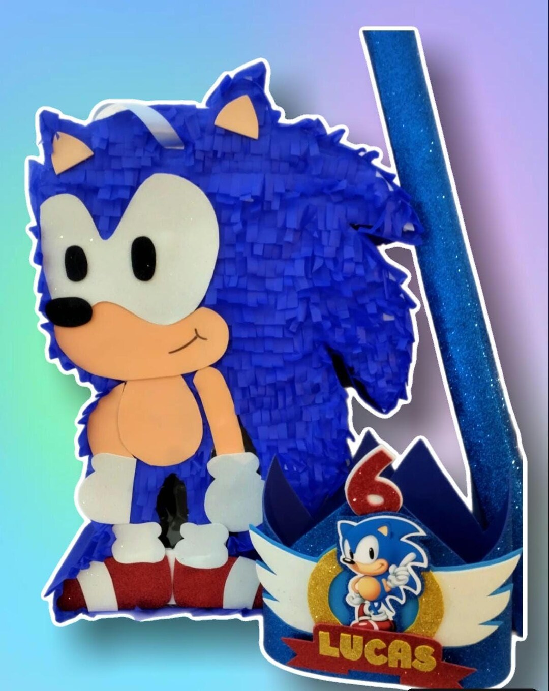 Sonic Birthday Piñata - Etsy