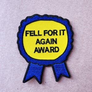 Fell for It Again Award - Etsy