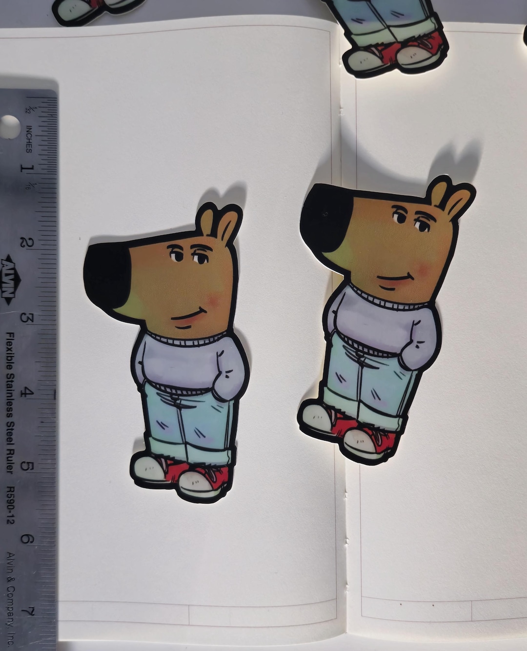 Chill Guy Meme Sticker 4in - Etsy