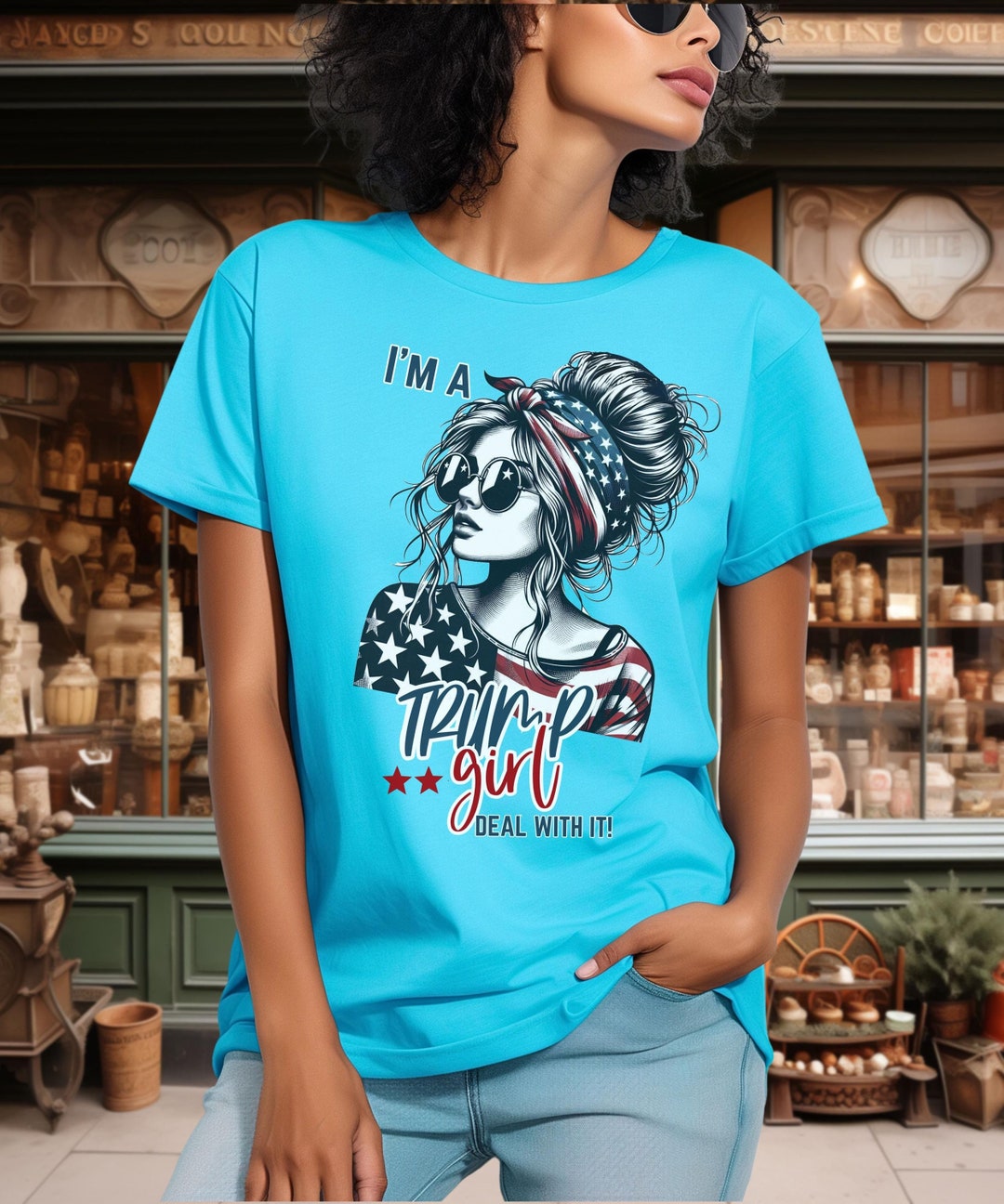 Trump Girl Shirt, Maga Shirt, Trump 2024 Shirt,trump Sweatshirt ...