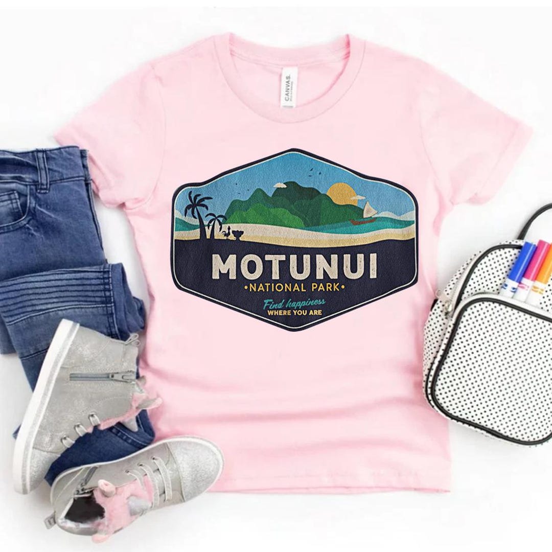 Disney Moana Motunui National Park Shirt, Disney Pixar Moana Tee ...