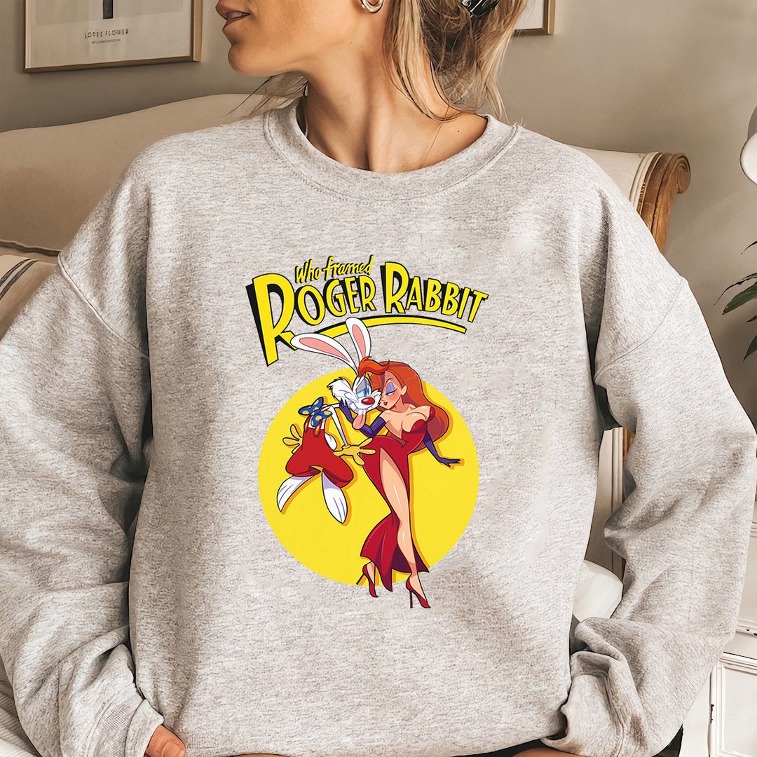 Disney Roger Rabbit and Jessica Rabbit T-shirt, Funny Who Framed Roger ...