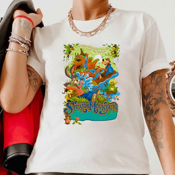 Splash Mountain Shirt - Etsy