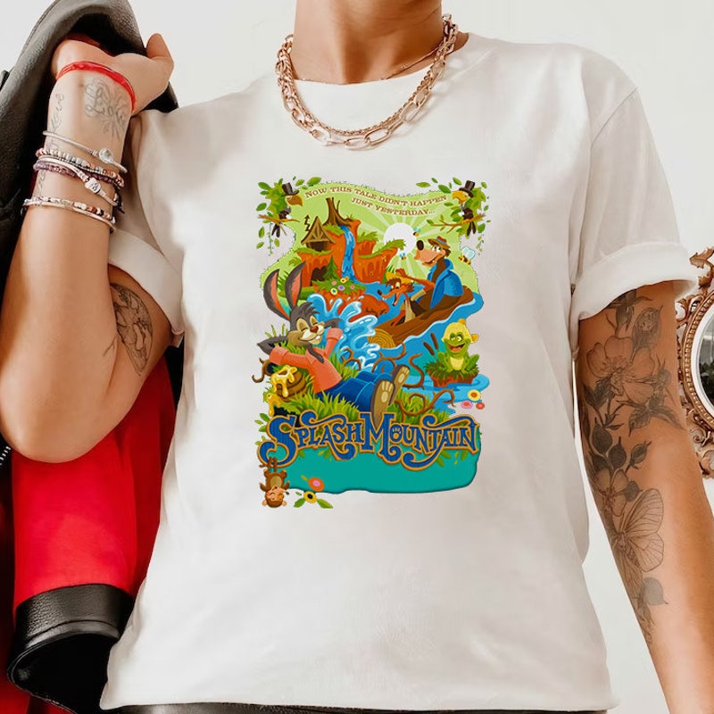 Splash Mountain Shirt - Etsy