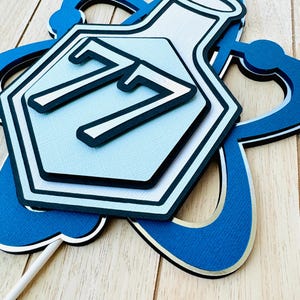 Science Cake Topper Shaker, Chemistry Theme Cake Topper, School ...