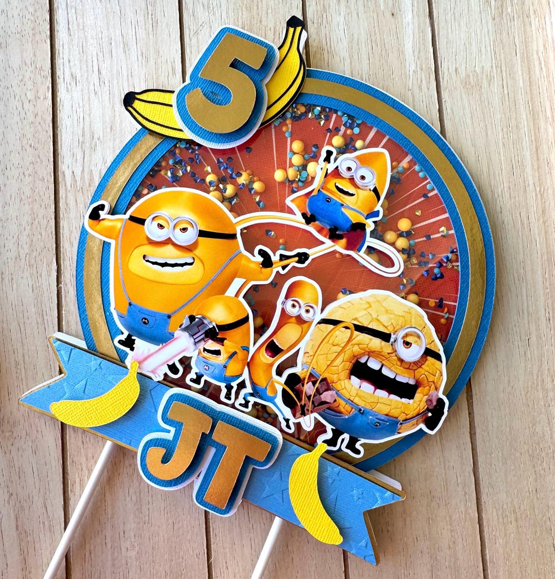 Mega Minions Cake Topper, Minions Cake Topper - Etsy