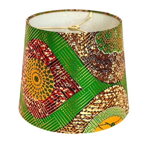 Green African Lamp - Etsy
