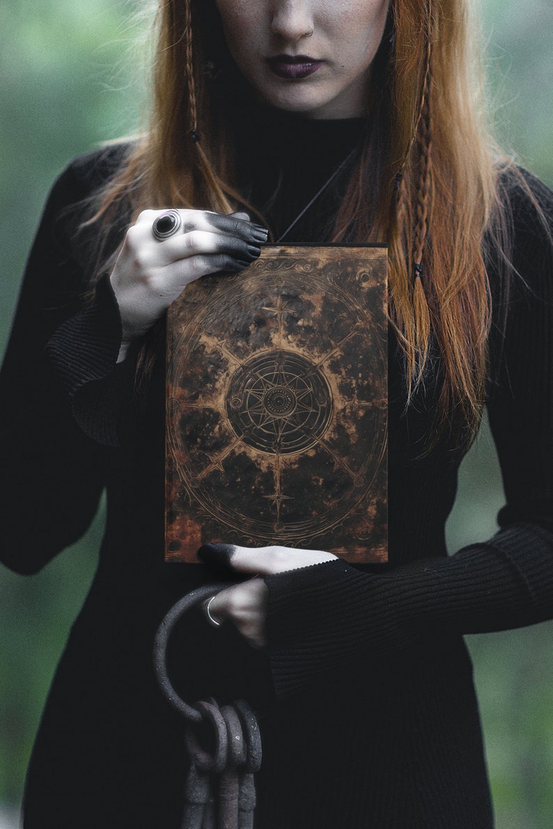 Grimoire Journal, Dark Magick Notebook - Etsy