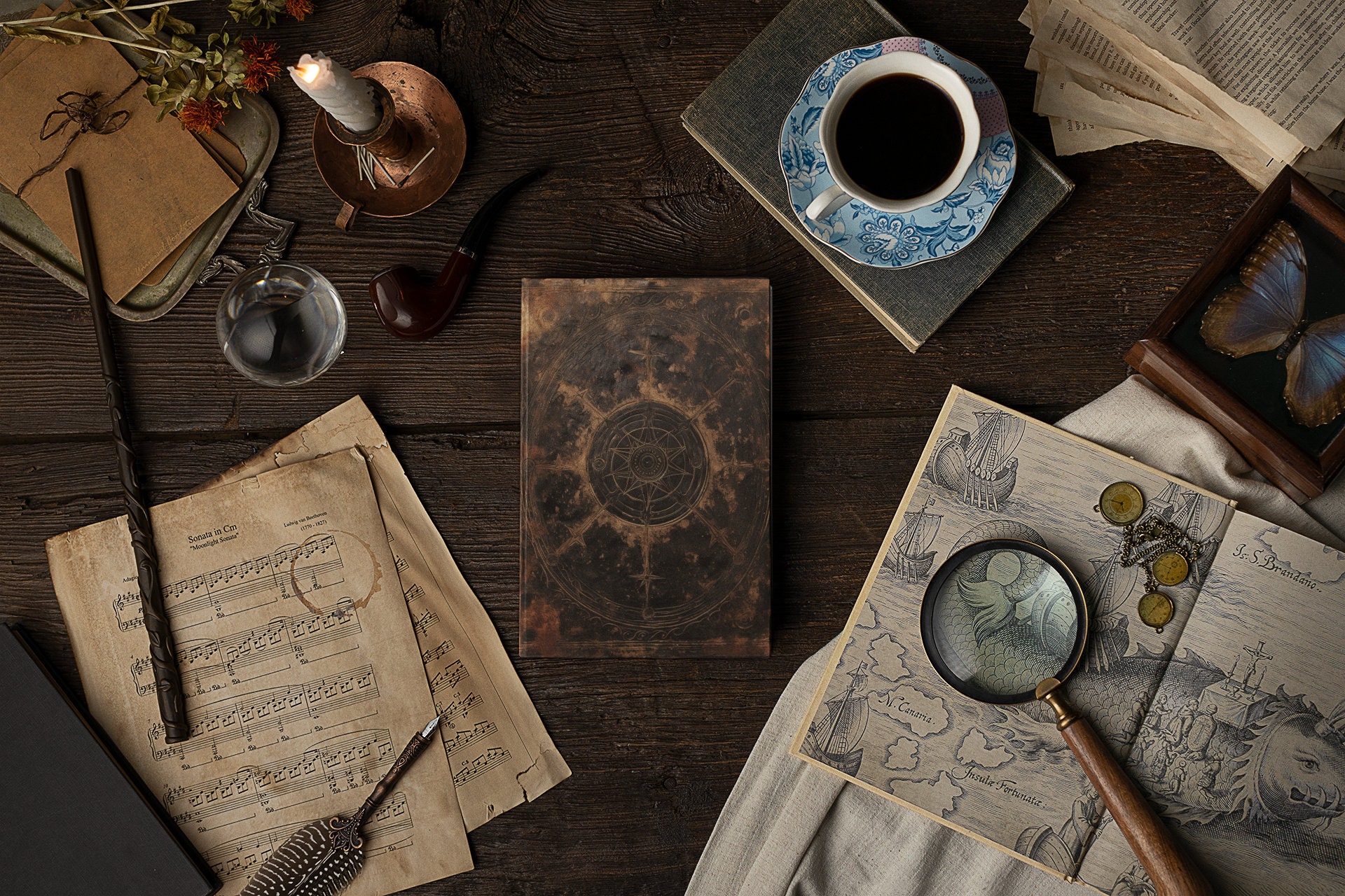 Grimoire Journal, Dark Magick Notebook - Etsy