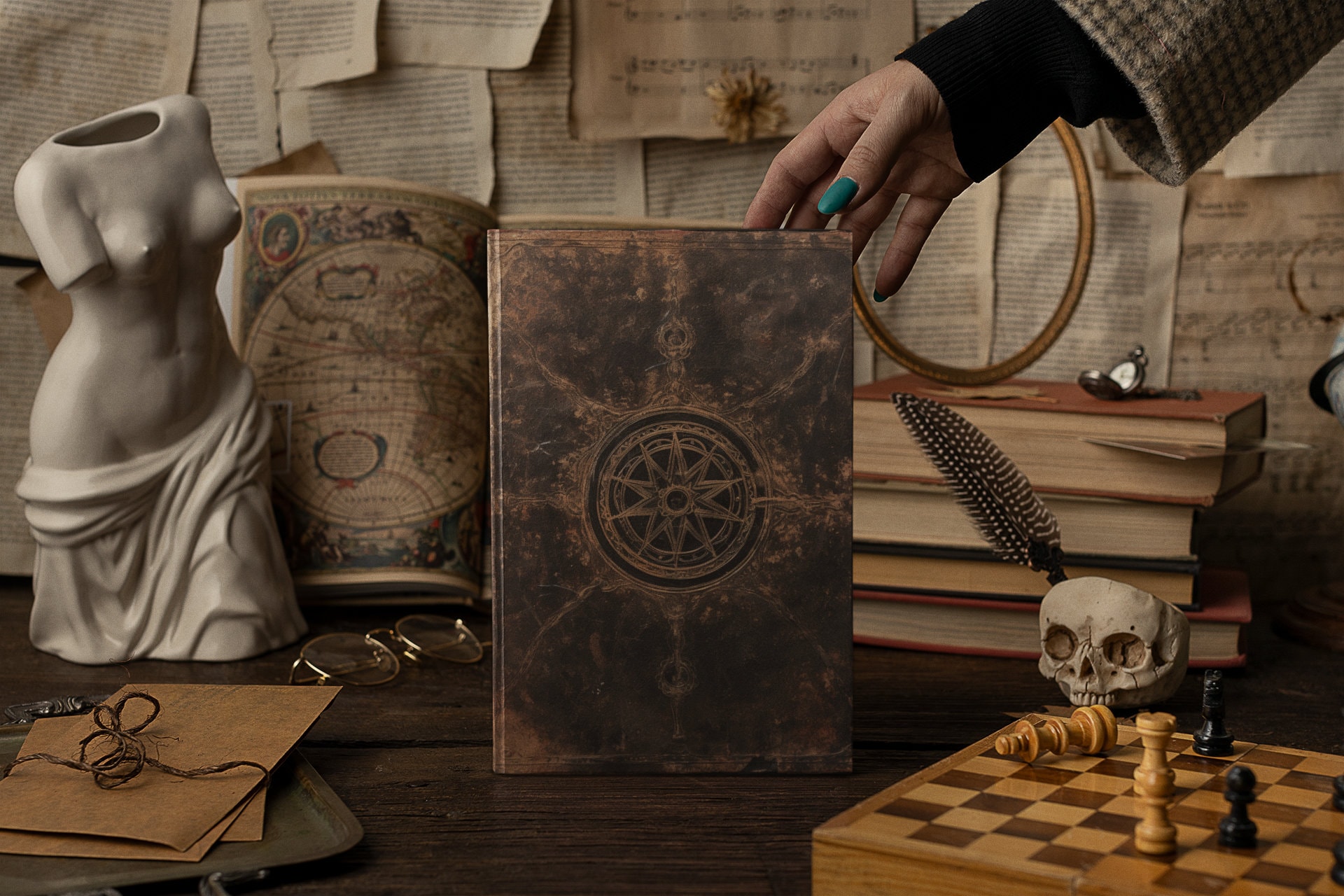 Grimoire Journal, Dark Magick Notebook - Etsy