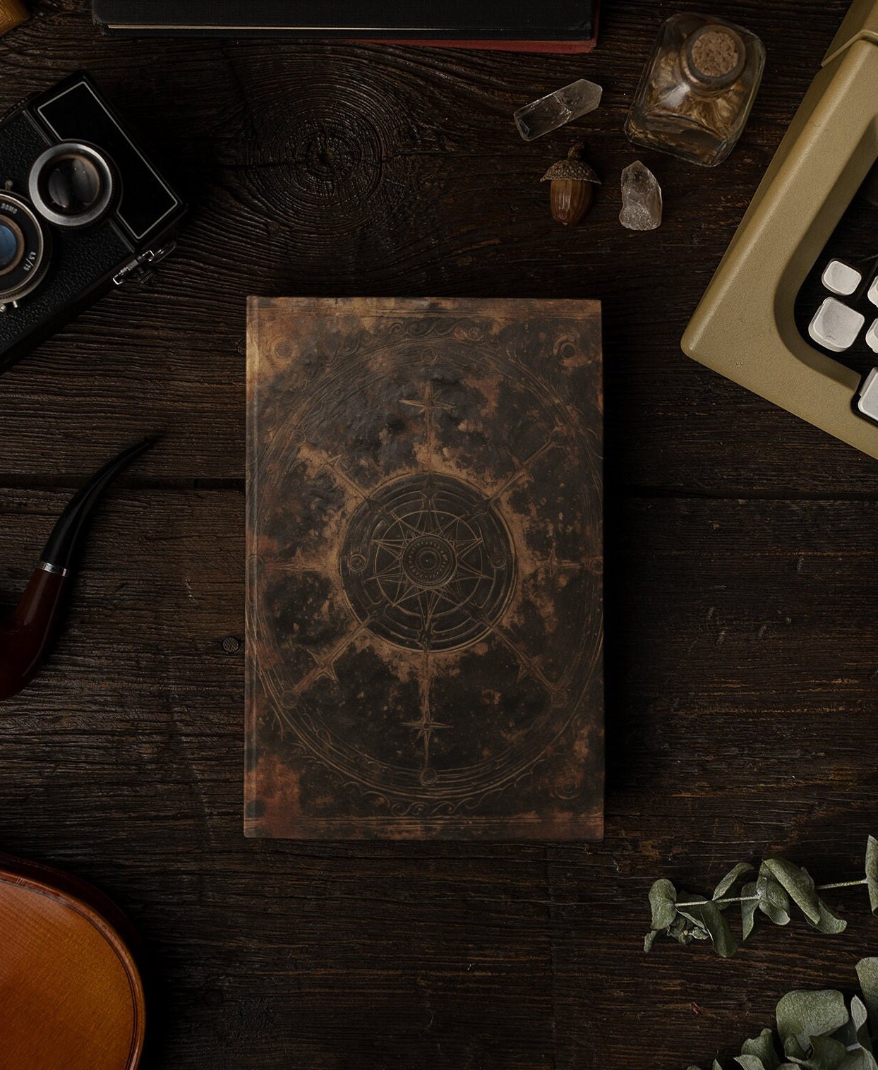 Grimoire Journal, Dark Magick Notebook - Etsy