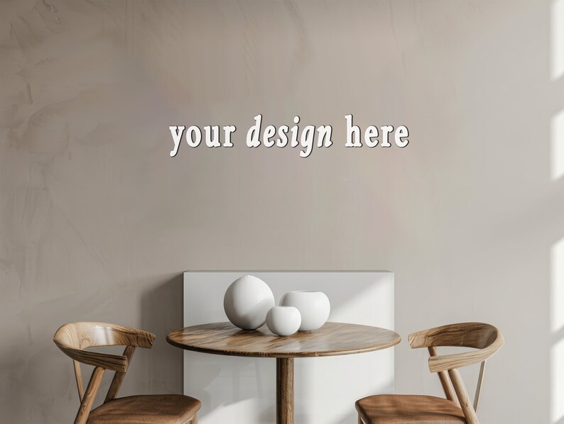 Blank Wall Mockup, Empty Wall Mockup, Image Background, Digital ...