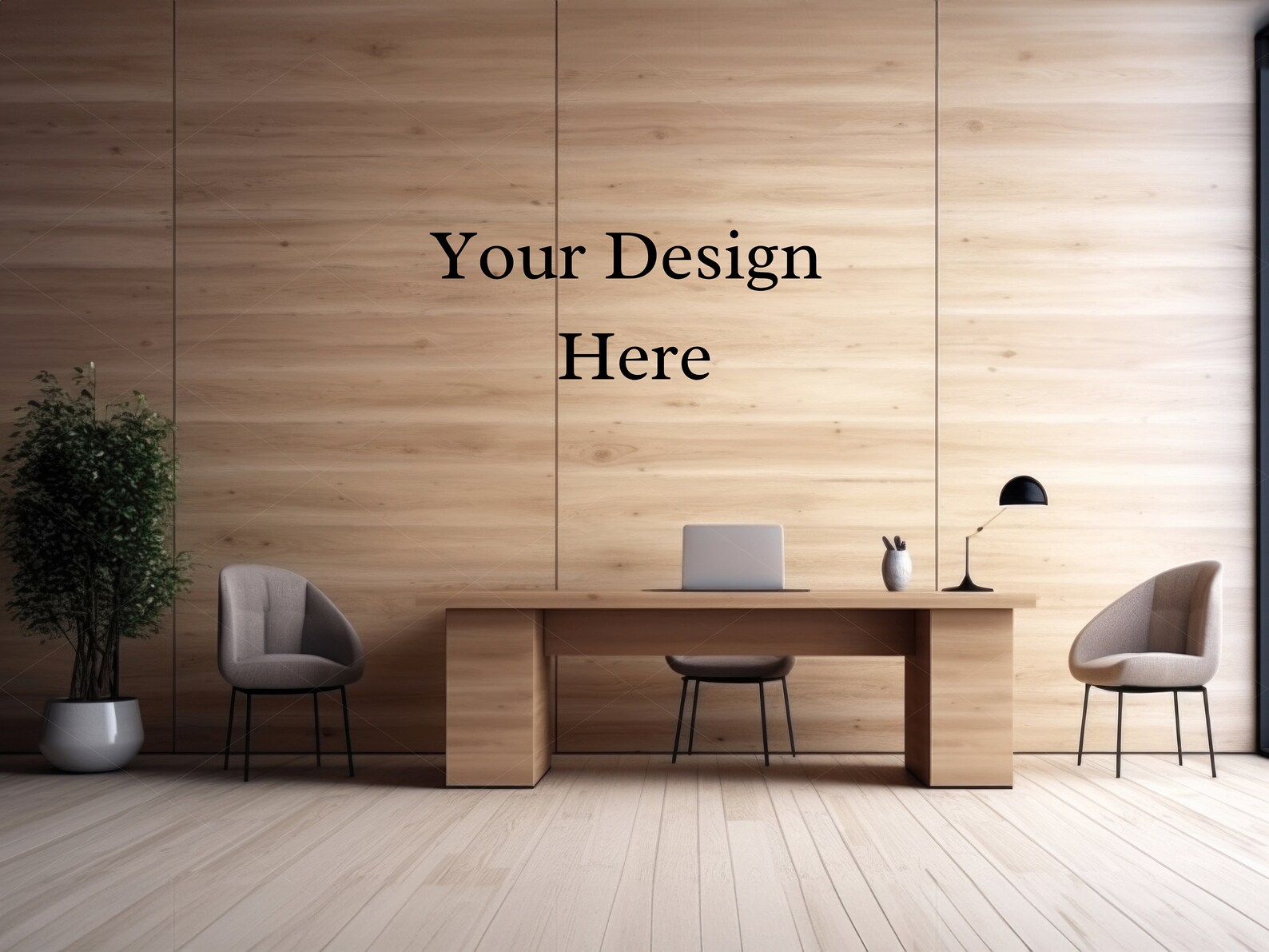 Blank Wall Mockup, Empty Wall Mockup, Modern Interior Wall Mockup ...