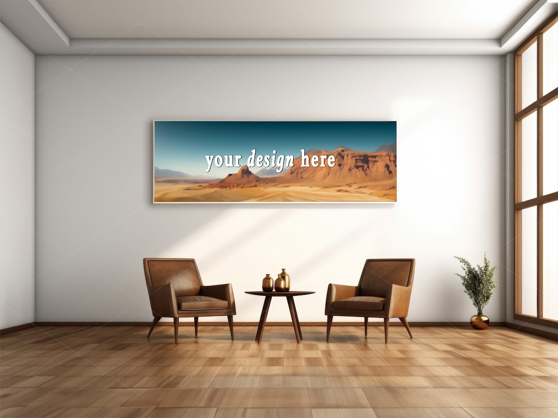 Blank Wall Mockup Empty Wall Mockup Modern Interior Wall - Etsy