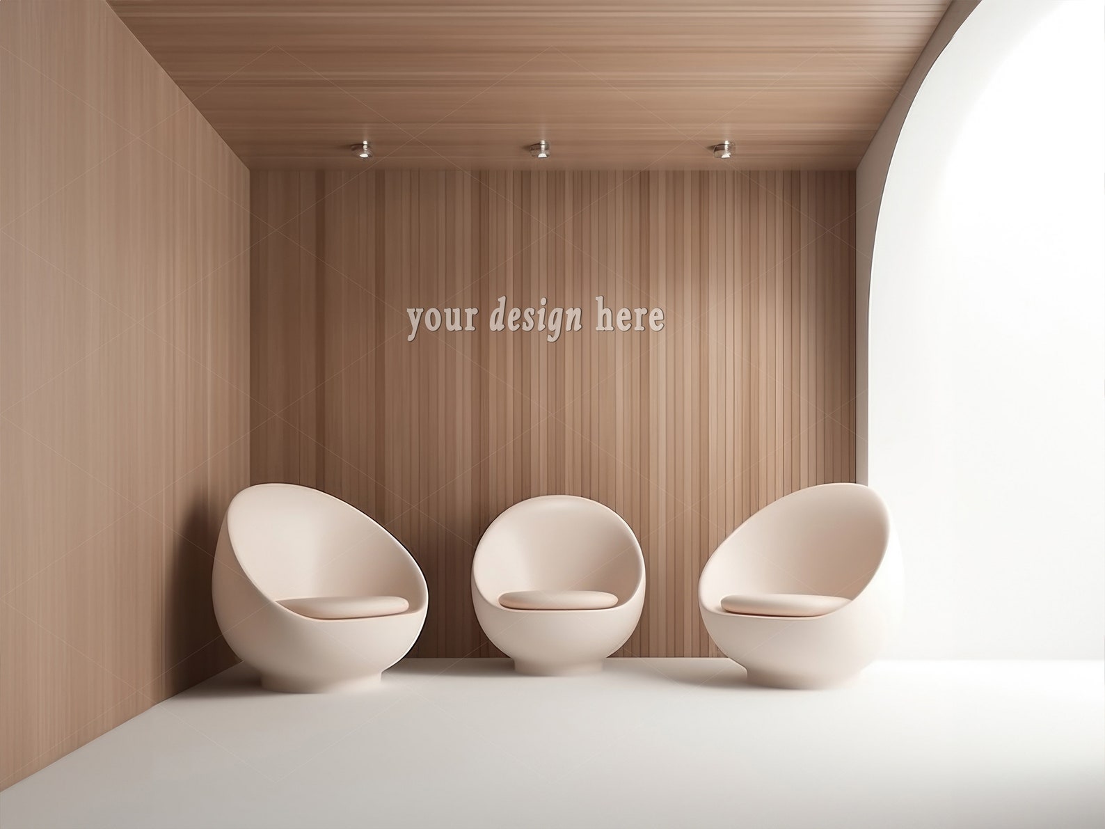 Blank Wall Mockup, Empty Wall Mockup, Modern Interior Wall Mockup ...