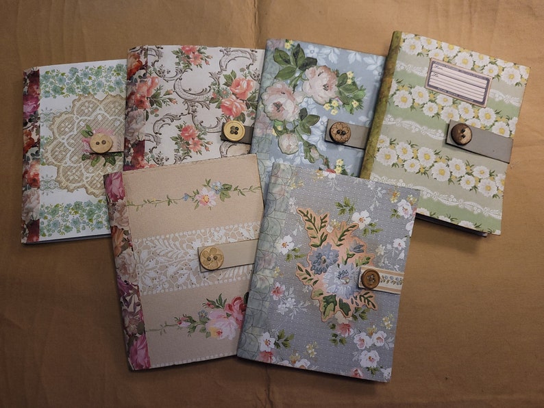 Mini Journals, Junk Journal, Handmade, Shabby and Grungy Styles ...