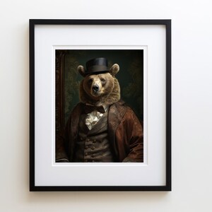 Victorian Bear, Dark Academia, Vintage Photography, Animal Art, Gothic ...
