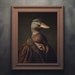 Scholarly Duck, Sir Duckington, Vintage Photography, Animal Art ...