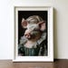 Victorian Princess Pig, Dark Academia, Victorian Photography, Animal ...