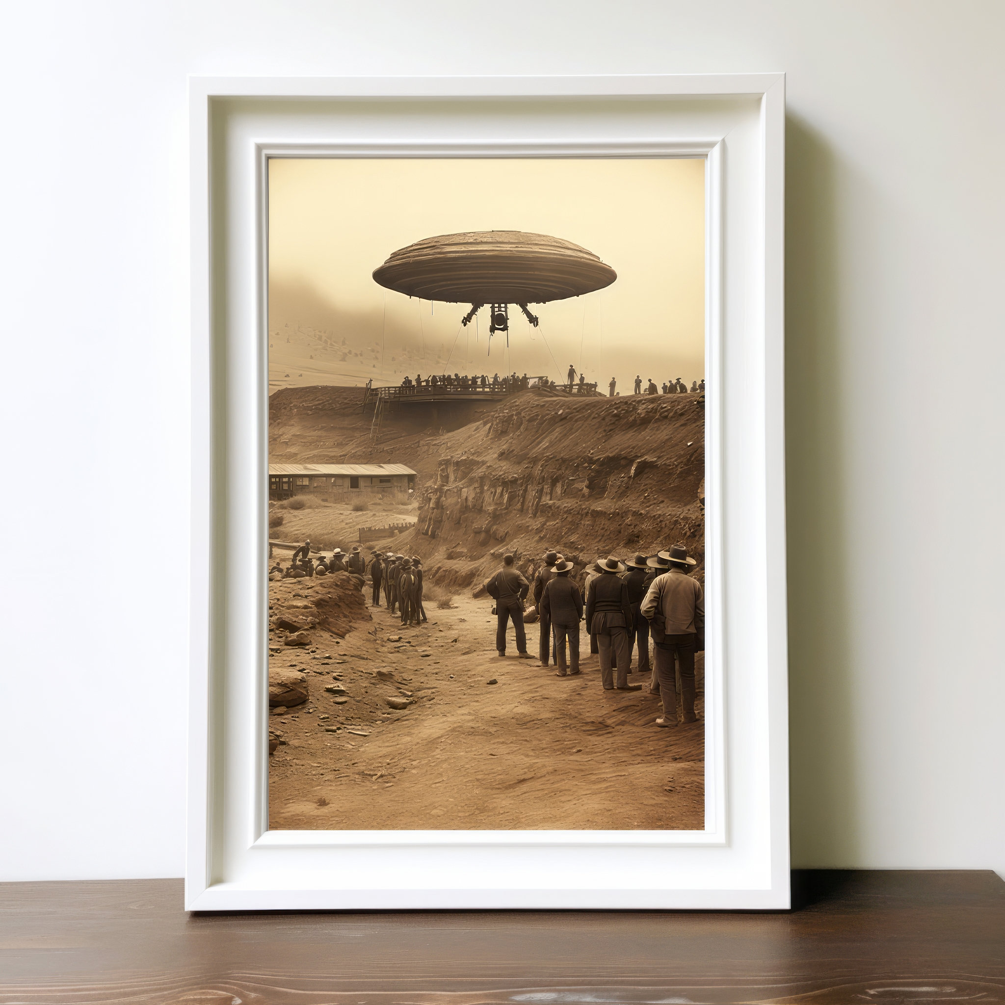 Vintage Alien Art, Dark Academia Cowboy, Wild West, Vintage, Dark Art ...
