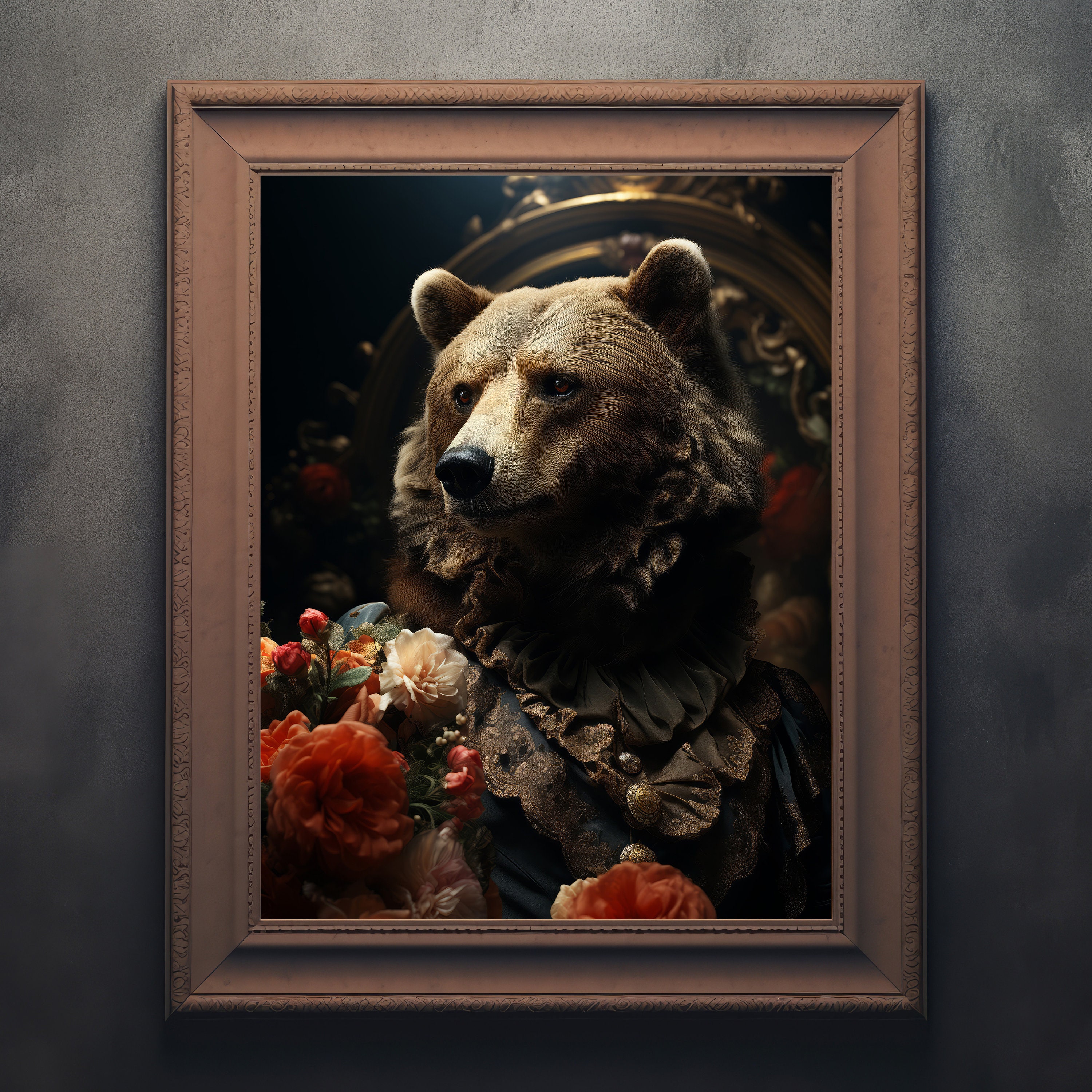 Victorian Princess Bear, Dark Academia, Vintage Photography, Animal Art ...