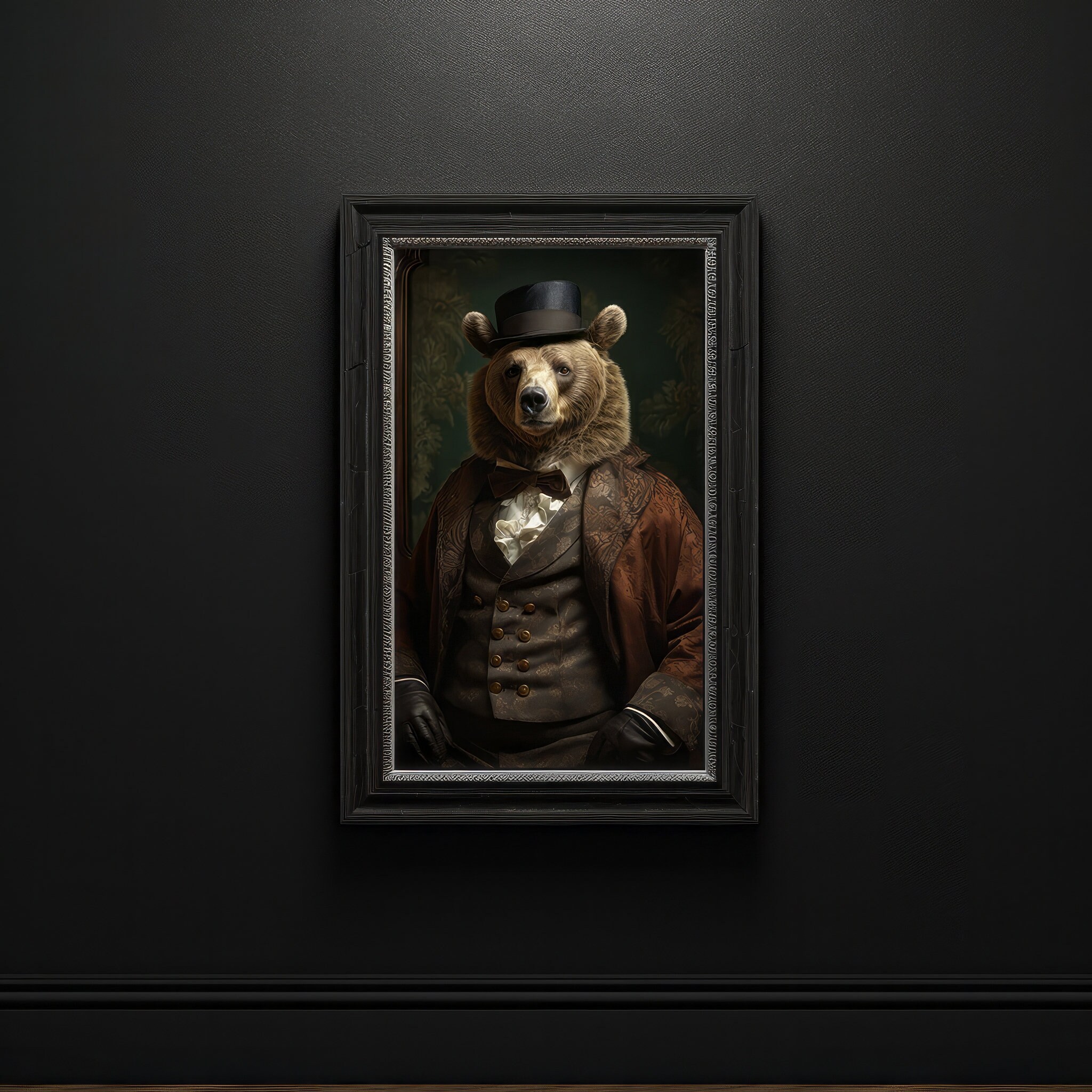 Victorian Bear, Dark Academia, Vintage Photography, Animal Art, Gothic ...