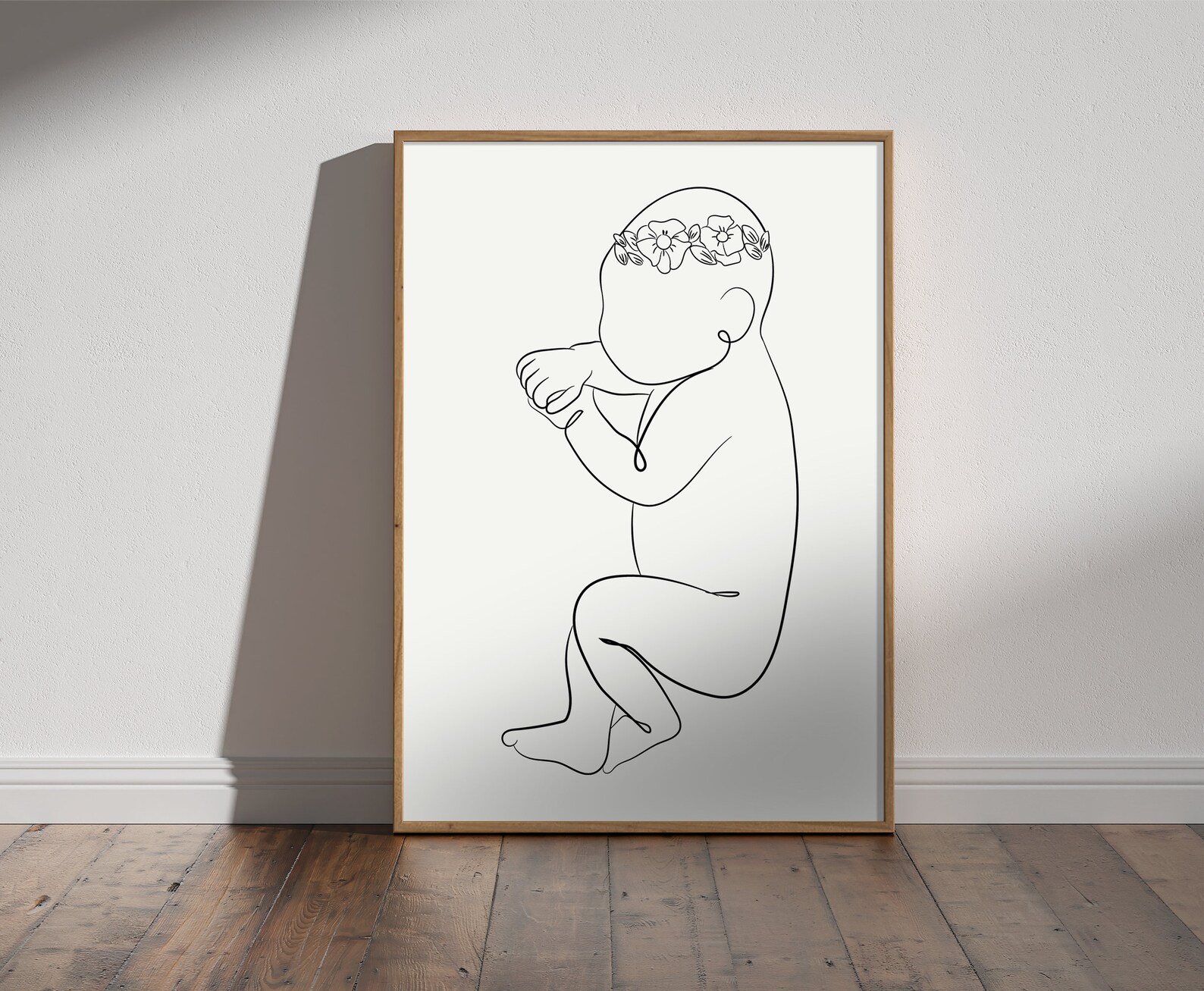 Baby Line Art Illustration SVG PNG, Newborn Babies Line Drawing Clip ...