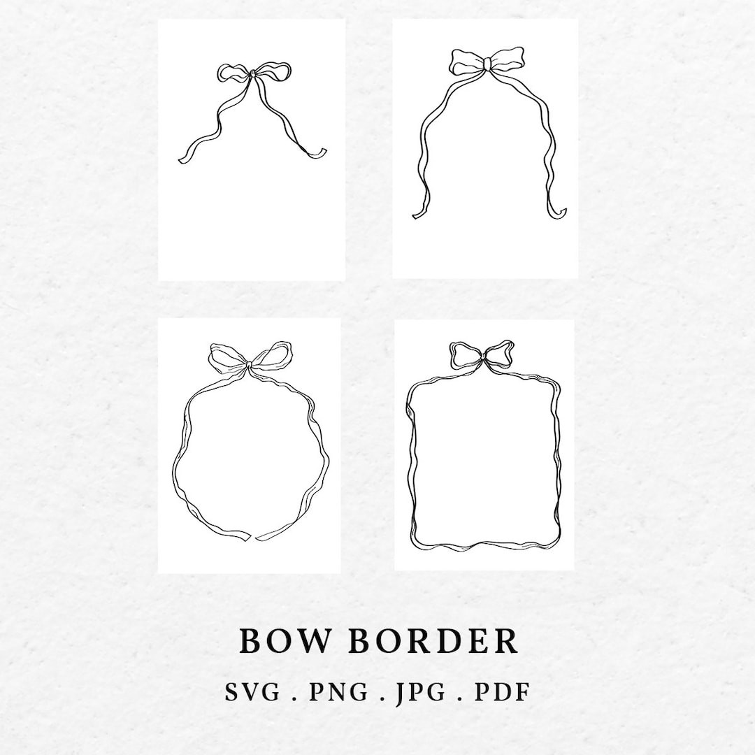 Bow Scribble Icon for Wedding Invitation and Baby Shower Illustration ...