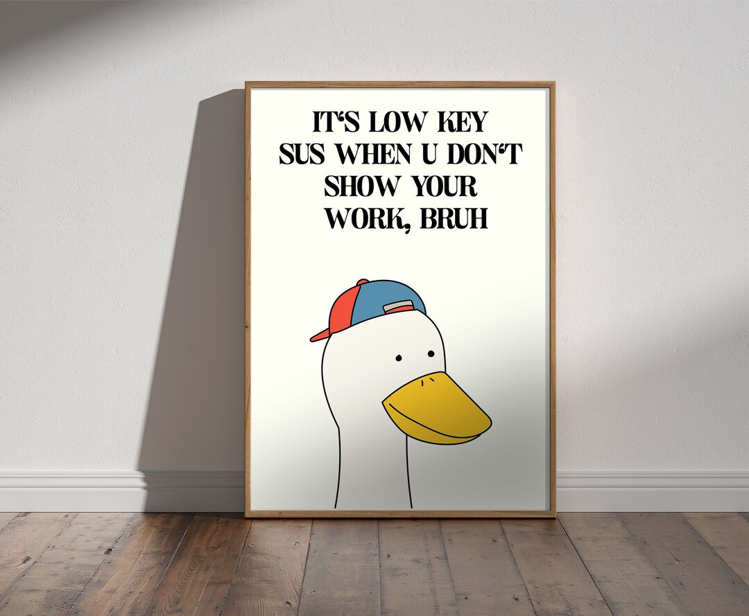 Funny Classroom Decor High School Wall Art, Middle School Printable ...