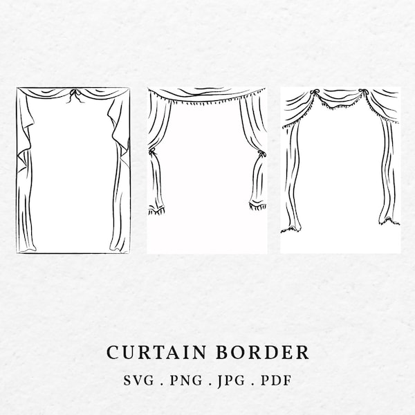 Curtain Border - Etsy