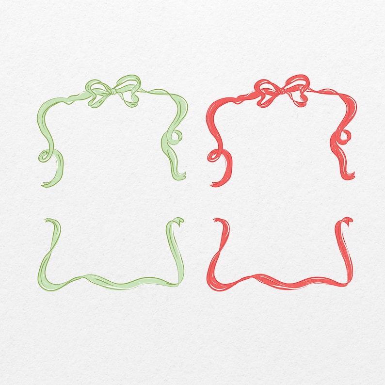Bows Frame Border Illustration SVG PNG Bundle - Colorful Frame for Baby ...