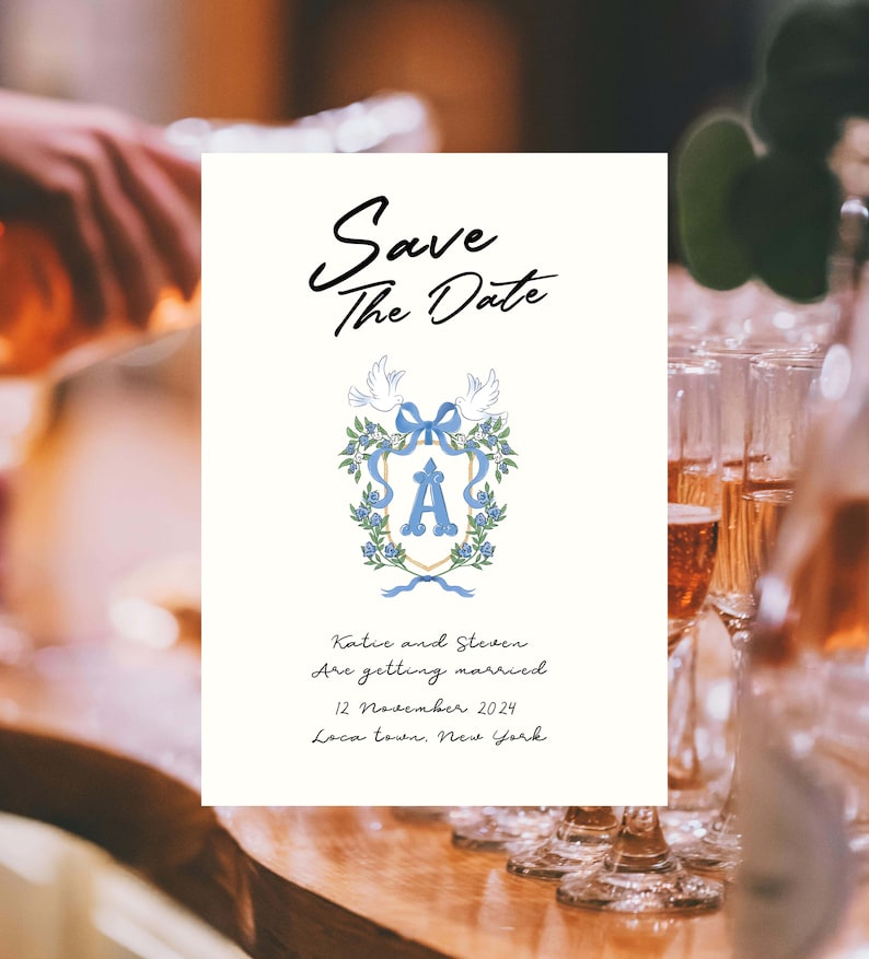 Bow Crest Illustration Clip Art PNG JPG Hand Drawn Whimsical Crest ...