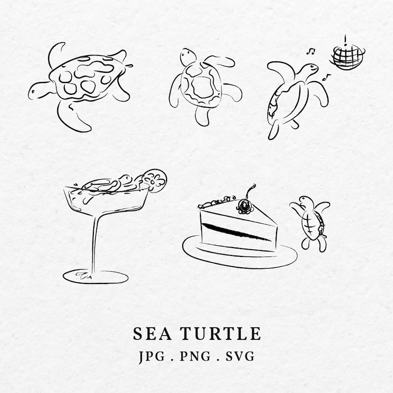 Whimsical Turtle - Etsy