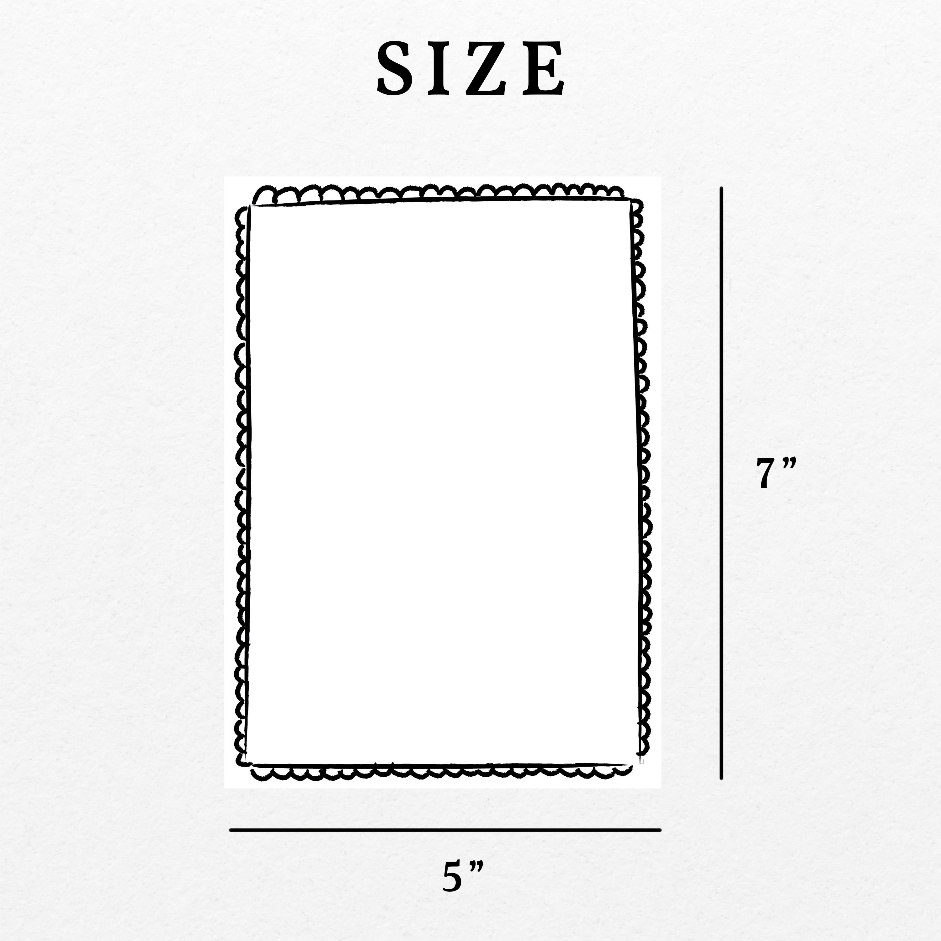 Scribble Border Frame Illustration SVG PNG - Hand Drawn Rectangular ...