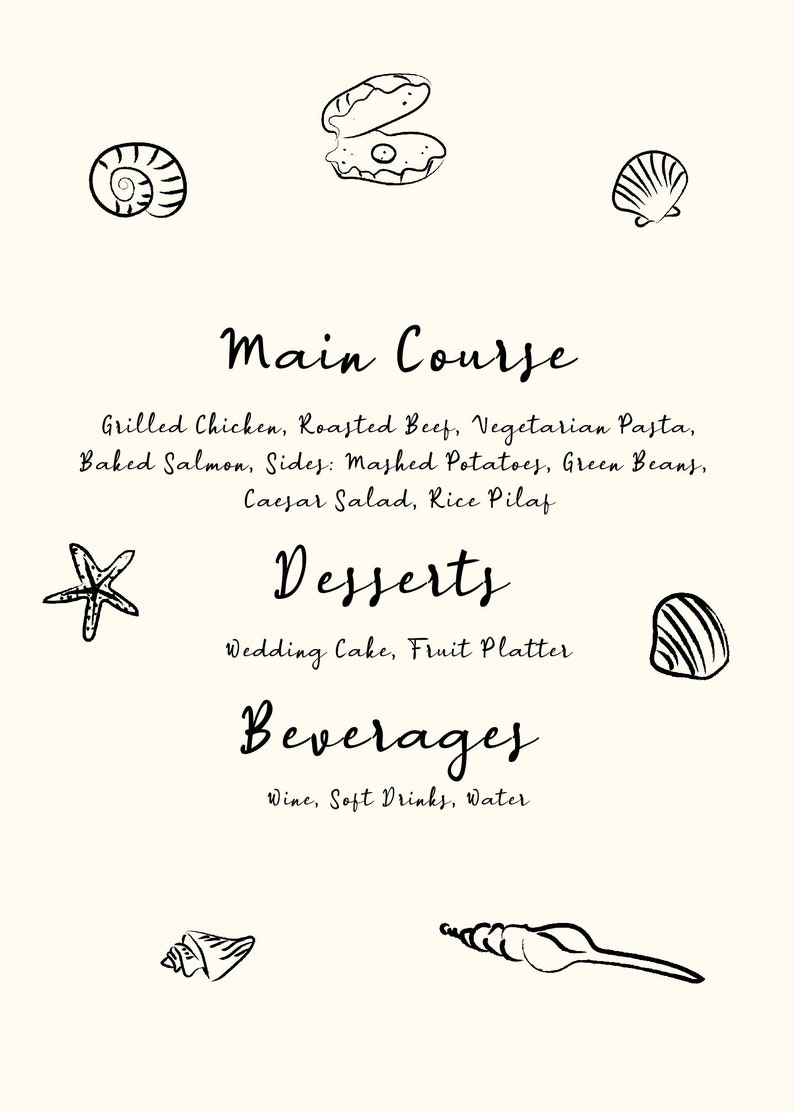 Seashell Illustration Bundle SVG PNG Hand Drawn Nautical Coastal ...