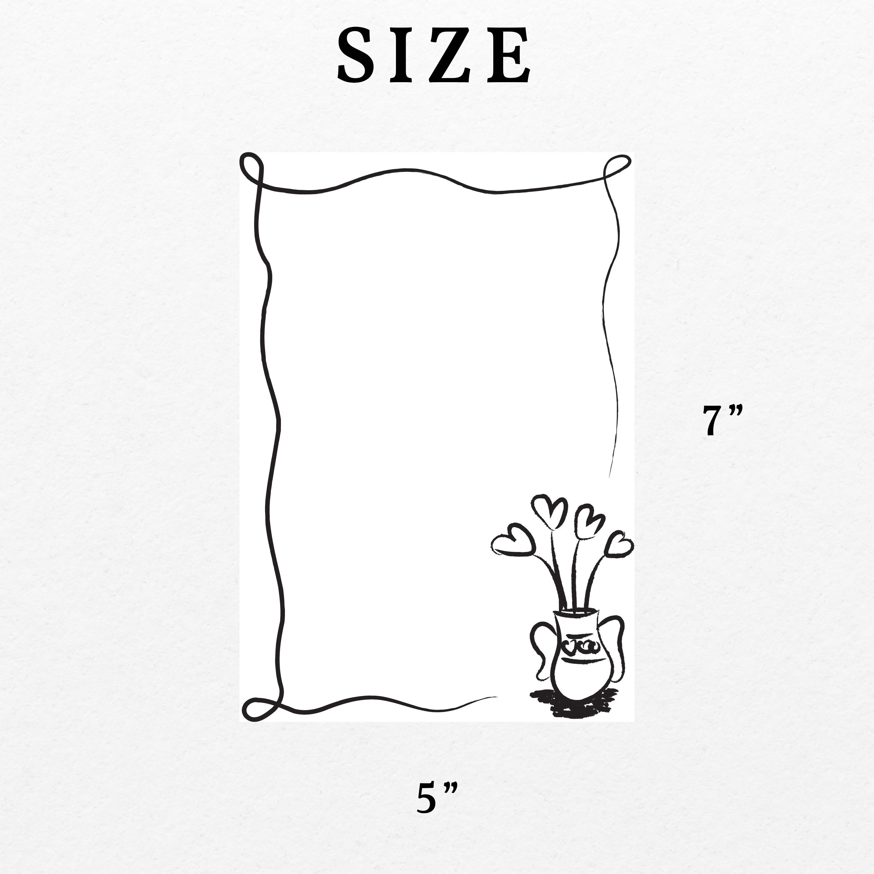 Heart Love Border Illustration Bundle SVG PNG - Hand Drawn Whimsical ...