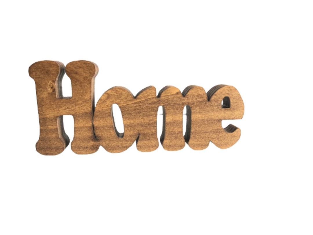Home Sign Home Word Sign Home Decor Rustic Home Decor for - Etsy