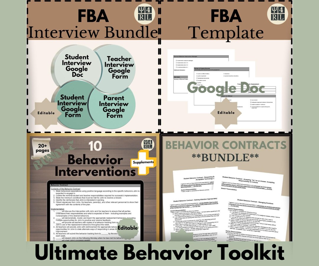 Ultimate Behavior Toolkit - Etsy