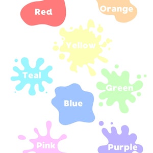 Colors Poster Digital Download - Etsy