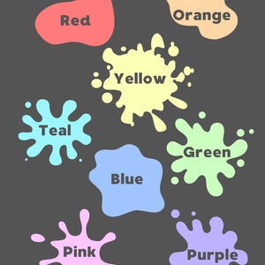 Colors Poster Digital Download - Etsy